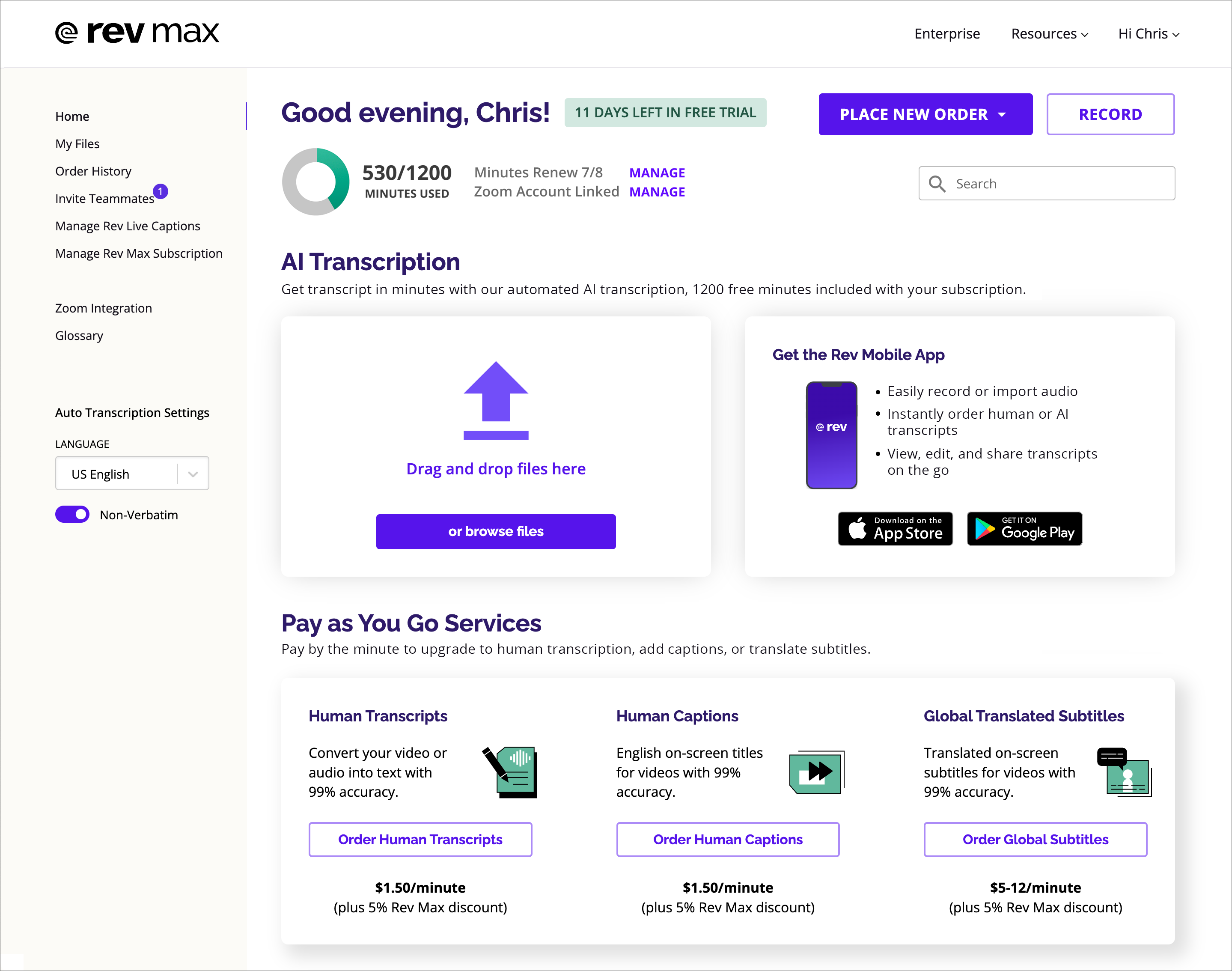 Redesigning Rev Max to Increase Users by 50% - figdigital | UX ...
